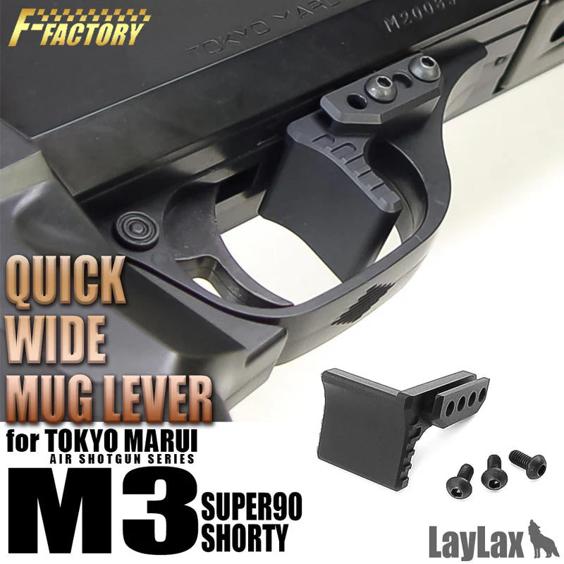 First Factory TM M3 Super 90 Wide Mag Release Lever — JAG Precision Inc