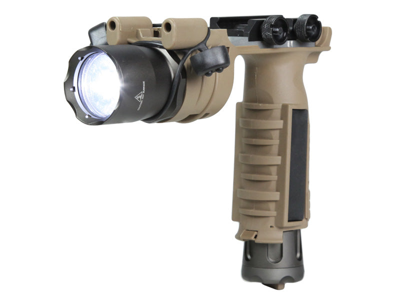 Bravo Airsoft Flash light Weapon Mount in TAN — JAG Precision Inc